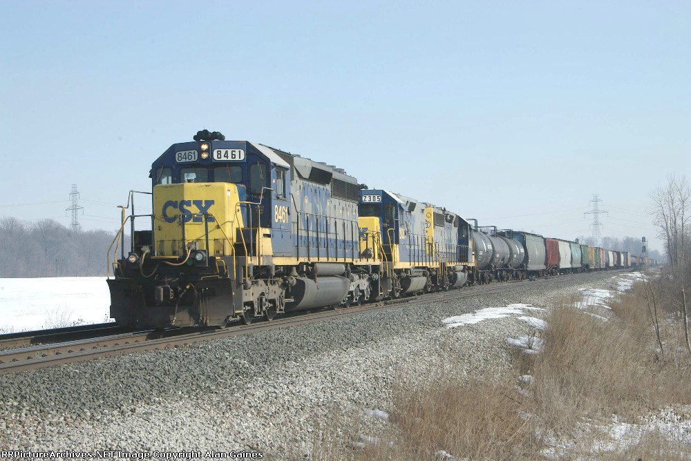 CSX SD-40M-2 8461